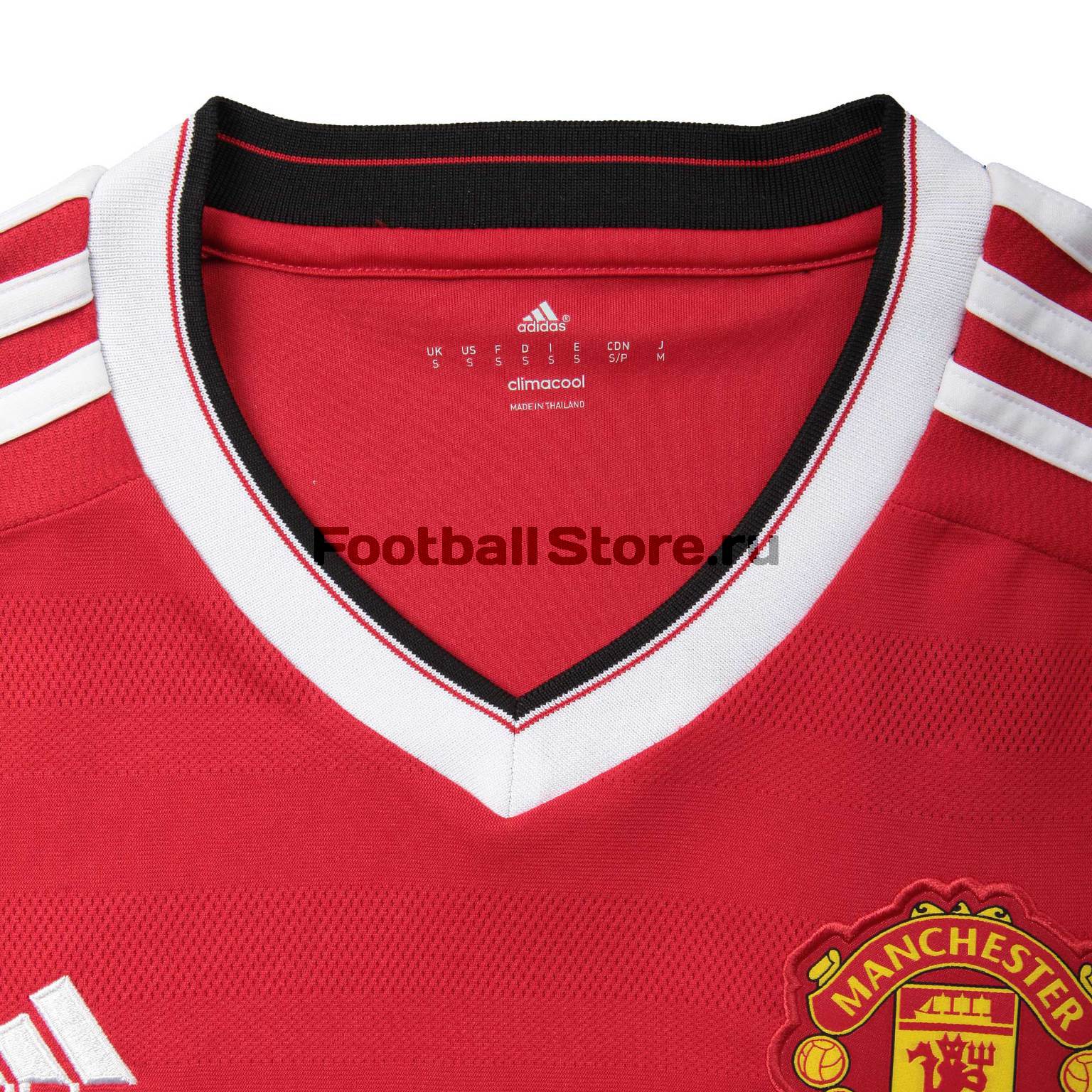 Футболка игровая Adidas Manchester United Home JSY AC1414 – купить в ...