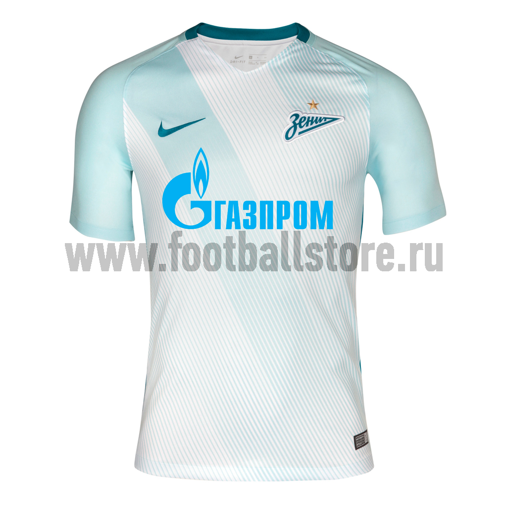 Футболка игровая выездная Nike ФК Зенит 808455-412 – купить в интернет ...